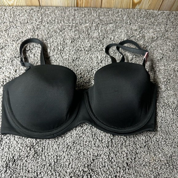 Cacique | Intimates & Sleepwear | Cacique Black Bra Multi Way Strapless ...